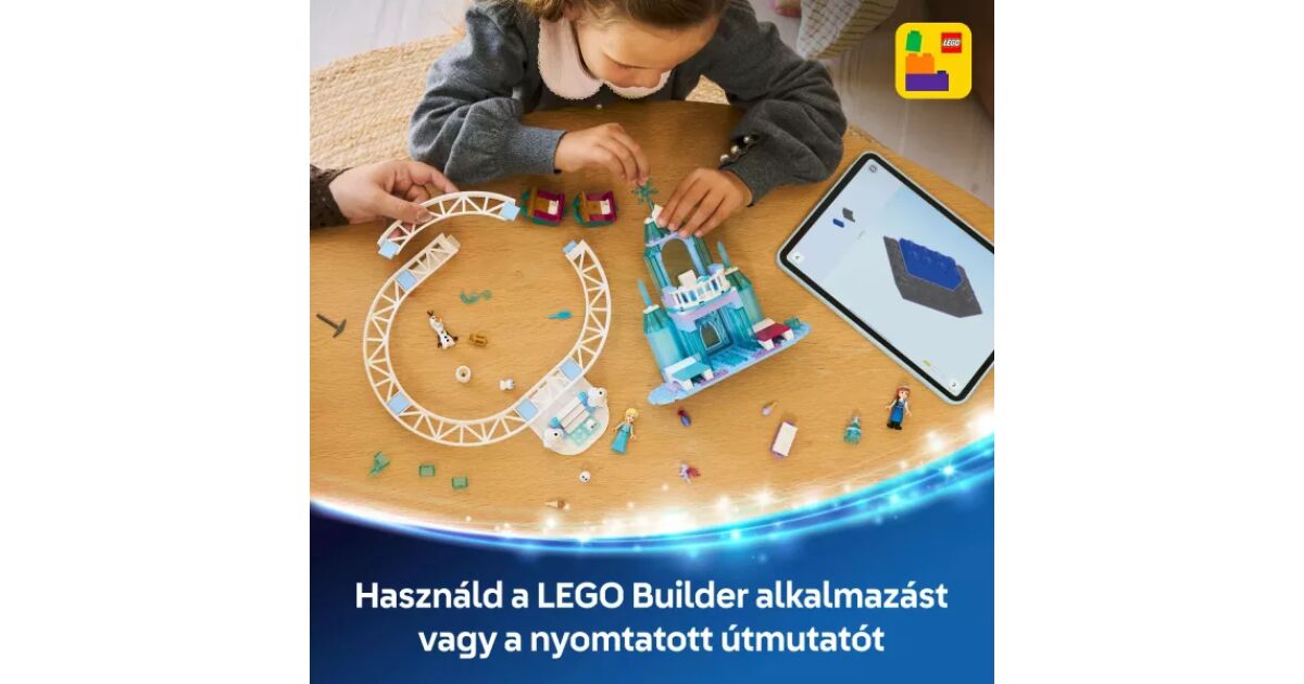 LEGO® │ Disney Princezná Elsa ľadový zámok a sánkovanie dobrodružstvo ...