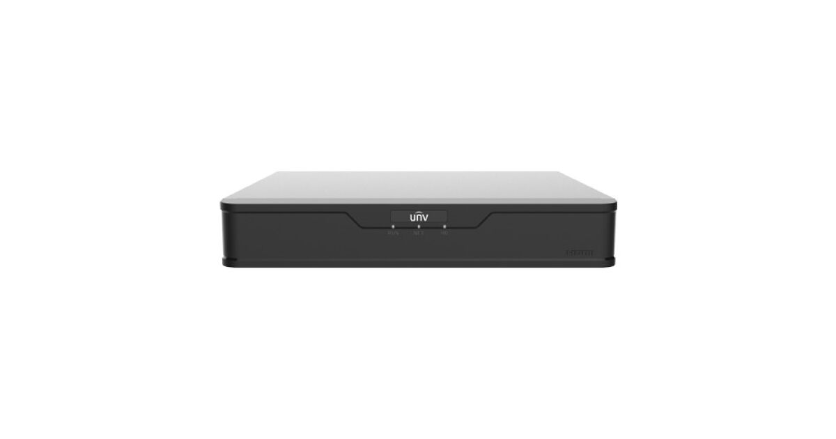 NVR Hálózati videorögzítő UNV 4 csatornás, 4K, max. 12 MP, 1U, Ultra ...