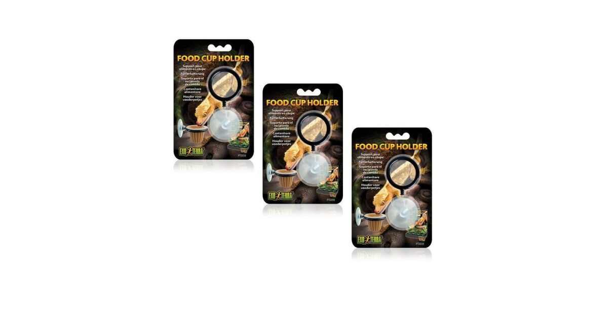 Exo Terra Food Cup Holder | Tapadókrorngos etetőtál tartó | Pepita.hu