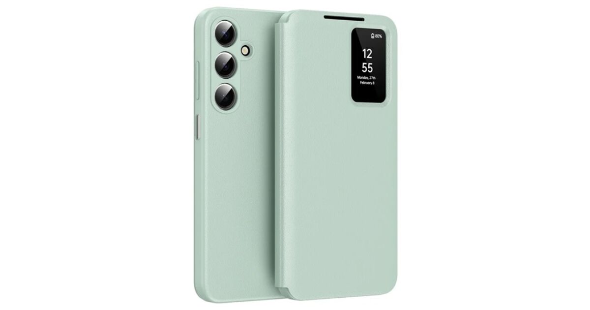 Samsung A17 4G GIGAPACK Tok álló aktív FLIP, Smart View Cover ...