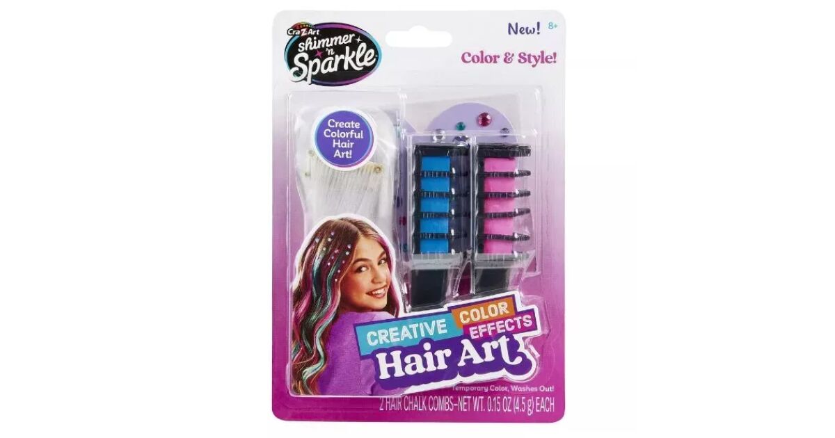 Shimmer’n Sparkle: Hajdíszítő kréta szett | Pepita.hu