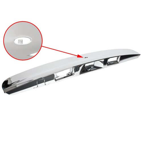Nissan Qashqai J10 06-13 KRÓM csomagtérajtó díszléc + OKOS KULCS lyuk ...