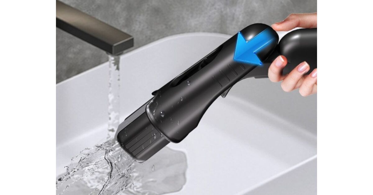 Mini ručný mop s nádržkou na vodu a podložkou na okná, podlahy, nábytok ...