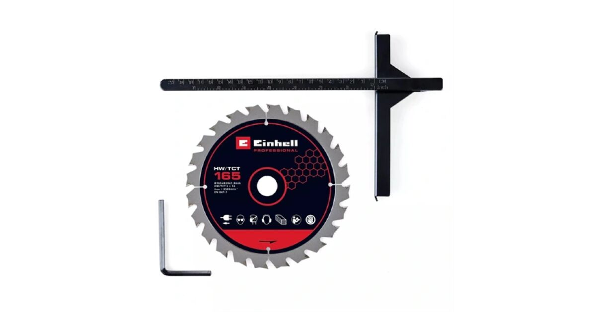 Einhell 4331225 Akkumulátoros körfűrész Ø165mm (akku és töltő nélkül ...