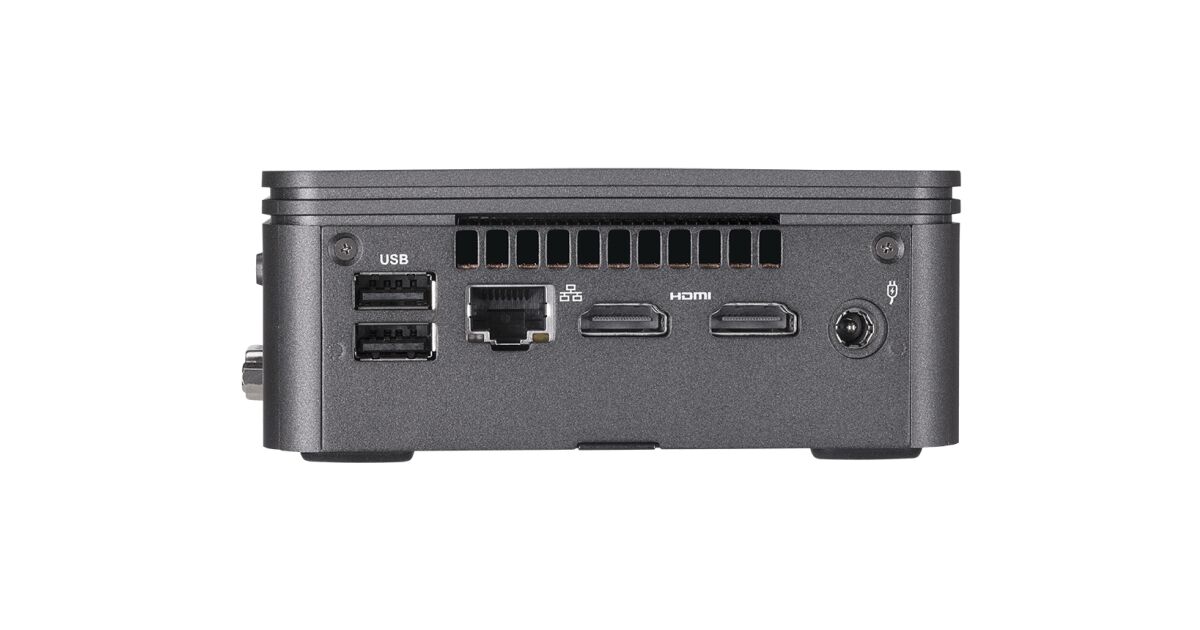 GIGABYTE GB-BRI3H-10110 PC/munkaállomás alapgép Fekete i3-10110U BGA ...