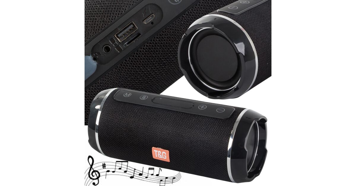 Boxă Bluetooth Portabilă Boombox cu USB, Radio FM și Funcție AUX ...