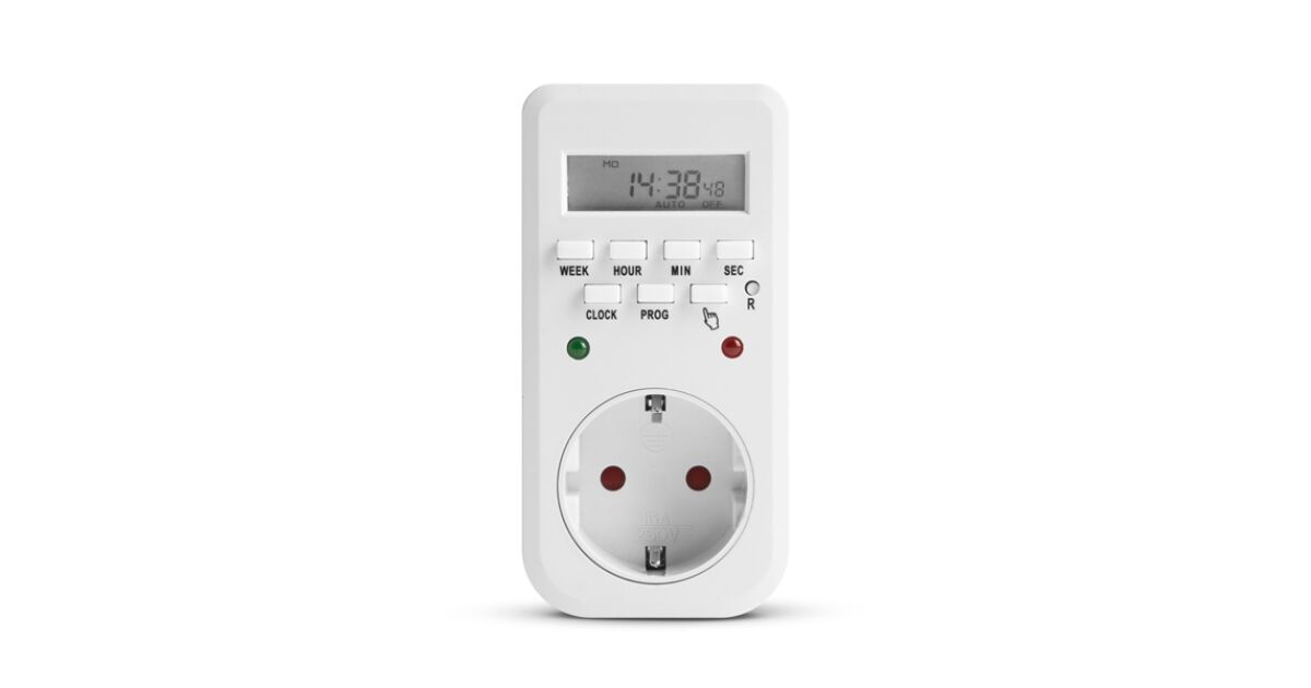 Priza Digitala si Indicator LED (250V - 16A) | Pepita.com