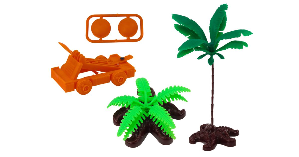 Nava Română cu Catapultă și Palmieri – Efecte de Lumini și Sunete ...