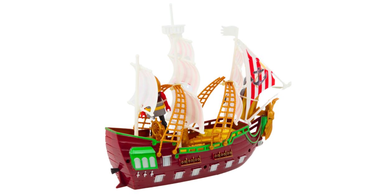 Nava Română cu Catapultă și Palmieri – Efecte de Lumini și Sunete ...