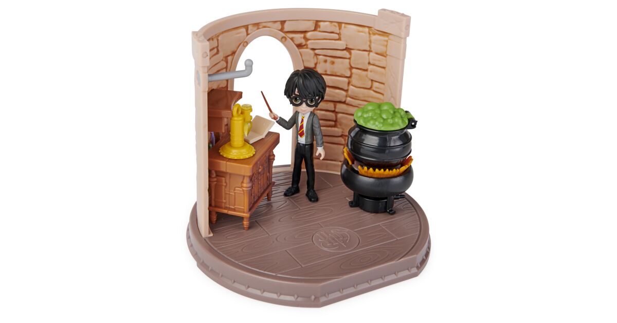 HARRY POTTER WIZARDING WORLD MAGICAL SALA DE CLASA MINIS POTIUNI HARRY ...