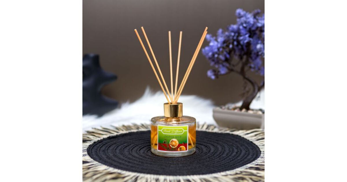 Difuzor cu bețișoare - „condiment de Crăciun” - 100 ml | Pepita.com