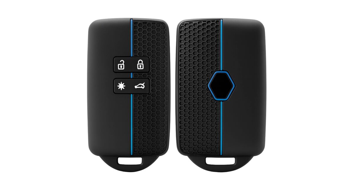 Silikon kulcstartó Renault Clio, Megane, Captur és Dacia Sandero ...