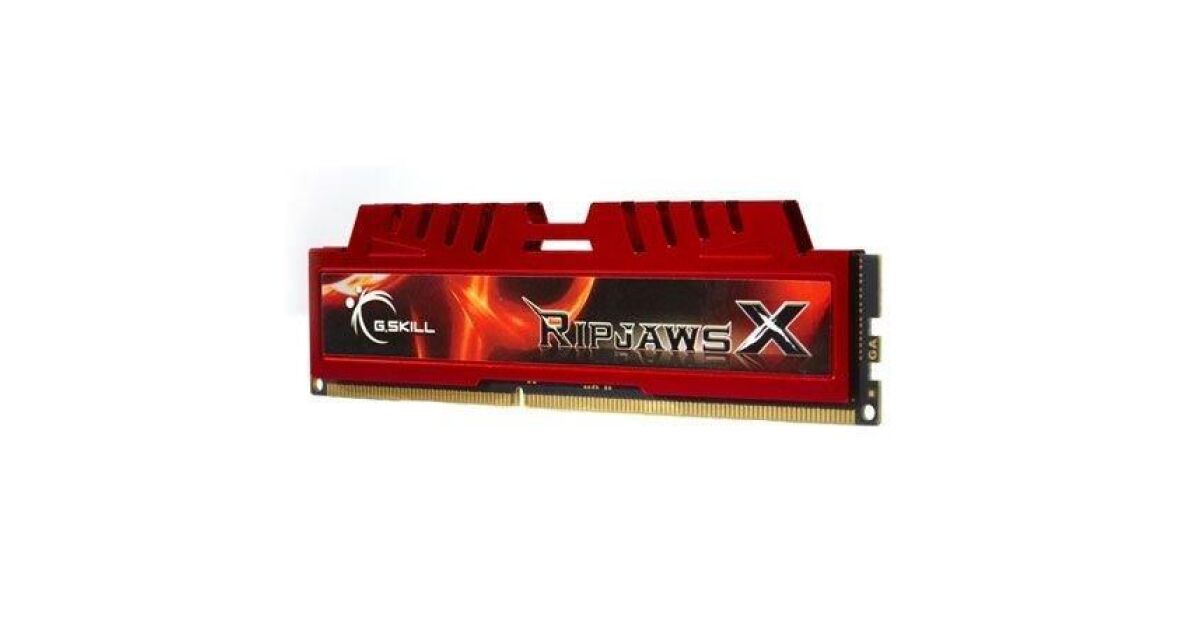 G.Skill 8GB /1866 RipjawsX Red DDR3 RAM | Pepita.hu