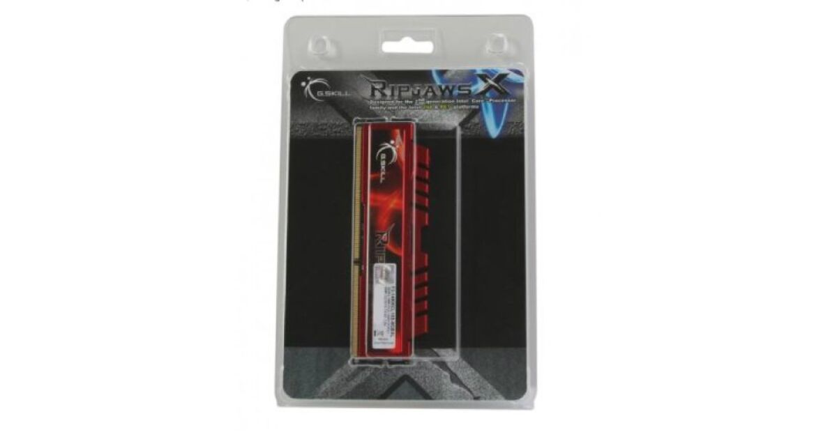 G.Skill 8GB /1866 RipjawsX Red DDR3 RAM | Pepita.hu