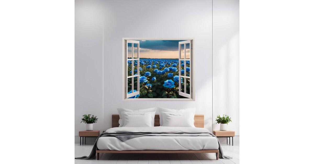 Kolorowa folia drukowana do dekoracji ścian w domu, rozmiar 125 x 110 ...