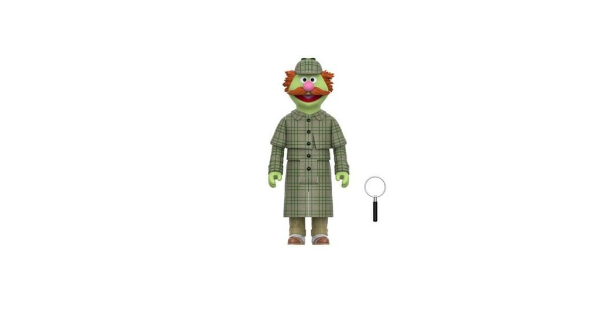 Sesame Street ReAction Action Figure Wave 03 Sherlock Hemlock 10 cm ...