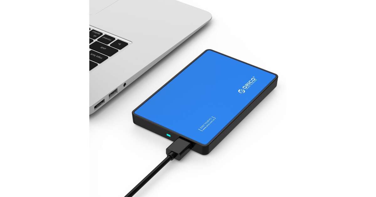 Orico SSD / HDD 2.5 SATA III külső ház (kék) | Pepita.hu