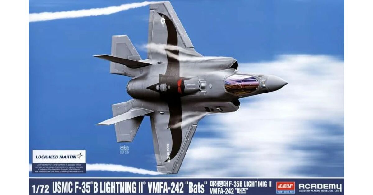 Academy USMC F-35B LIGHTNING II VMFA-242 Bats 1:72 (12592) | Pepita.hu