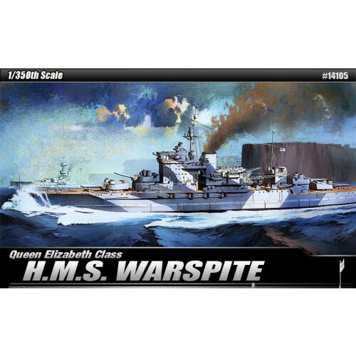 Academy QUEEN ELIZABETH CLASS H.M.S. WARSPITE 1:350 (14105) | Pepita.com