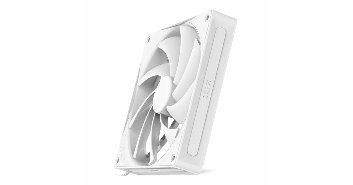 NZXT F140Q Számítógép ház Ventilátor 14 cm Fehér 1 db | Pepita.hu