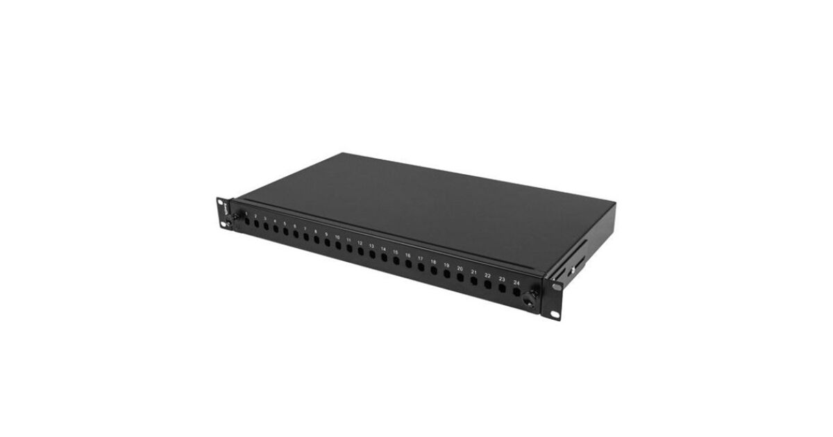 Lanberg FOP1-24ST-FCB patch panel 1U | Pepita.hu
