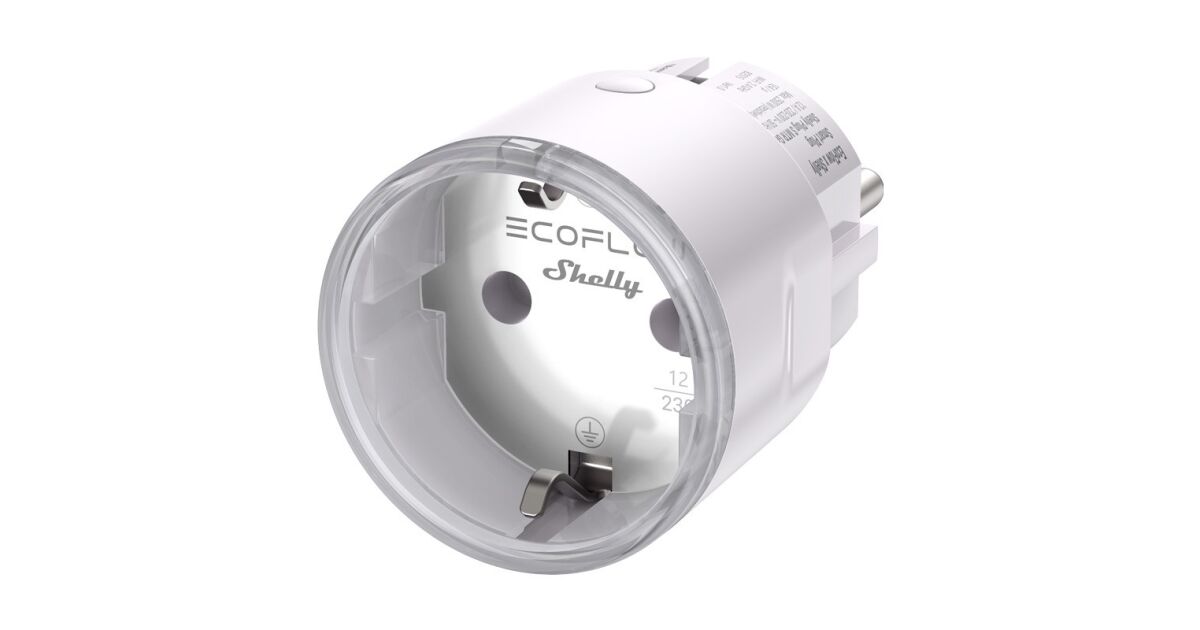 Inteligentne gniazdko EcoFlow x Shelly Smart Plug (STREAM, PowerStream ...