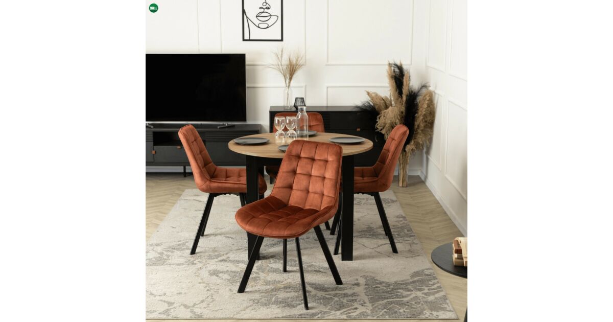 RICK szék, rozsdabarna, velúr | Pepita.hu