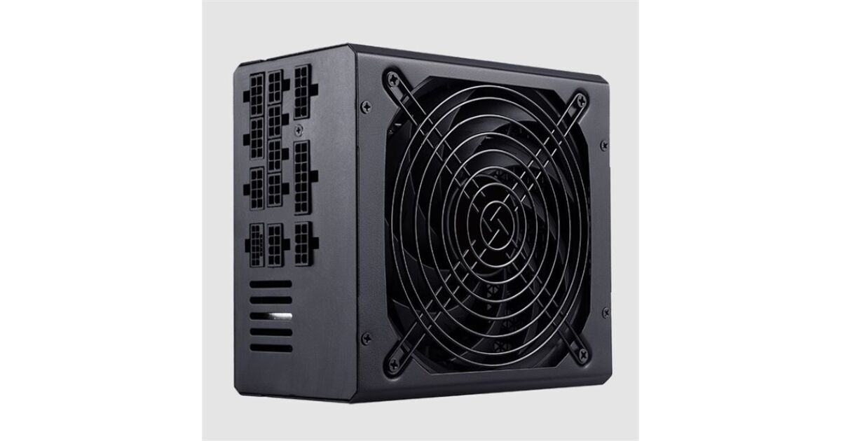 KEEP OUT 850W moduláris 14cm fan ATX V3.1 aktív PFC 80+ Gold Tápegység ...