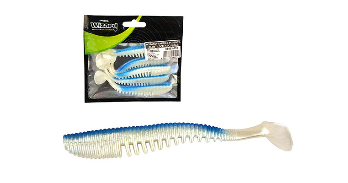 WIZARD RUTHLESS MINNOW BLUE 10CM 5PCS/BAG | Pepita.hu