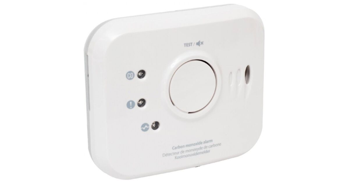 Detector de monoxid de carbon FireAngel NM-CO-10X-INT, potrivit pentru ...