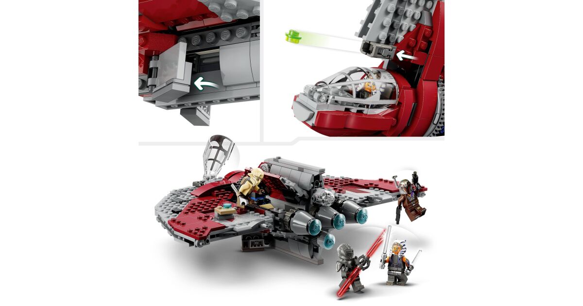 LEGO® Star Wars™, Ahsoka Tano T-6 jedi shuttle-ja | Pepita.hu