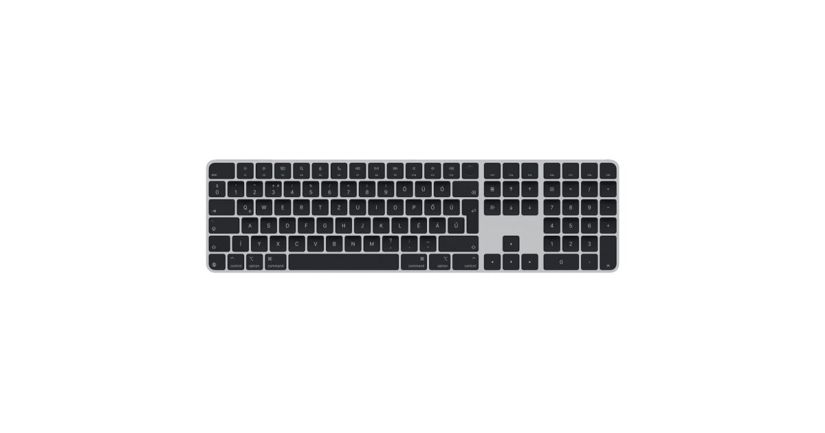 Apple Magic Keyboard (magyar, Touch ID, Numeric Keypad, bluetooth, 2024 ...