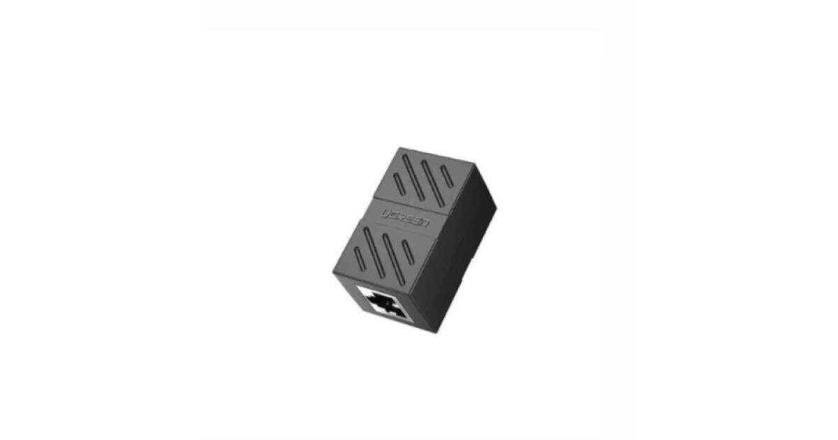 Ugreen RJ45 Coupler Cable Connector Black | Pepita.com