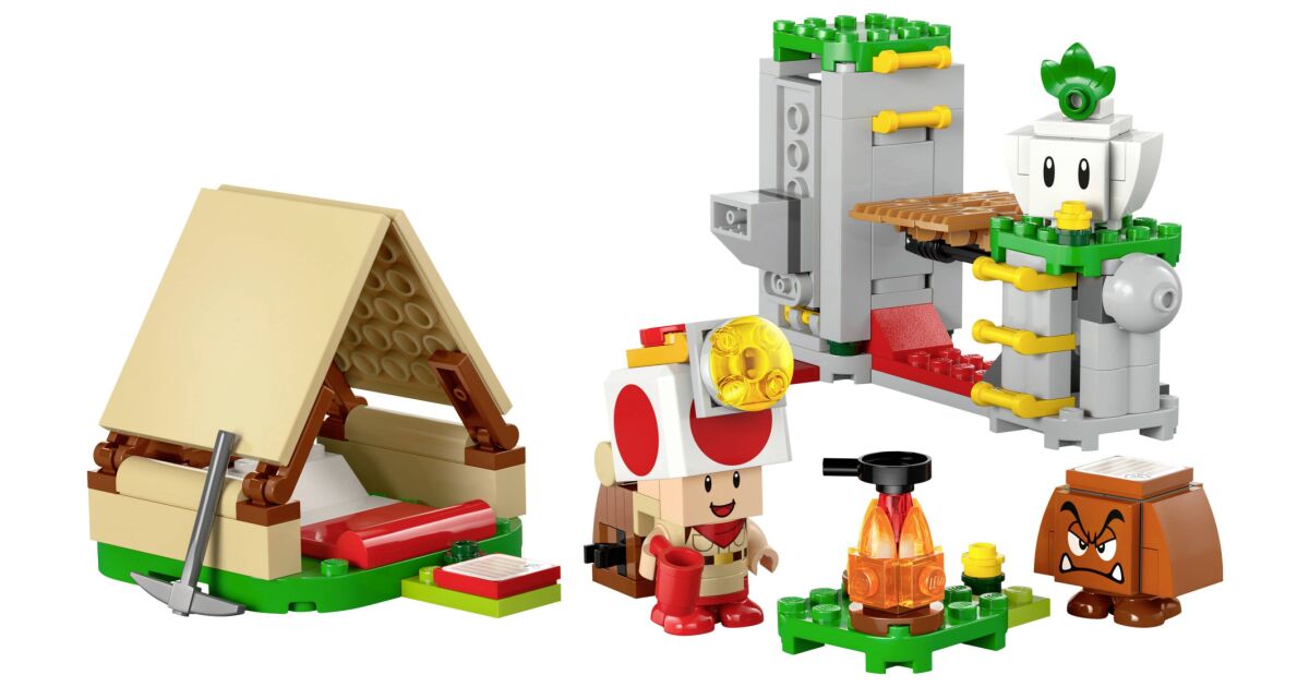 LEGO® Super Mario™, Captain Toad táborhelye | Pepita.hu