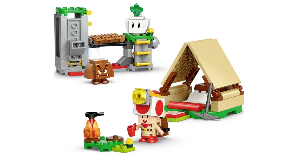 LEGO® Super Mario™, Captain Toad táborhelye | Pepita.hu
