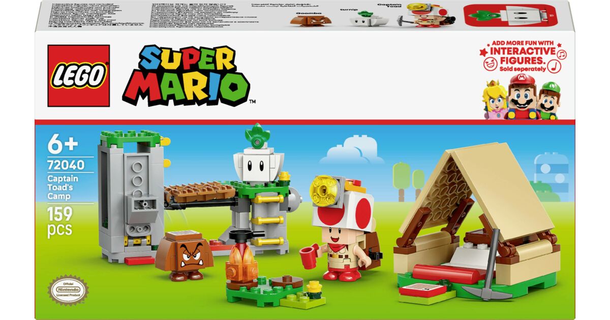 LEGO® Super Mario™, Captain Toad táborhelye | Pepita.hu
