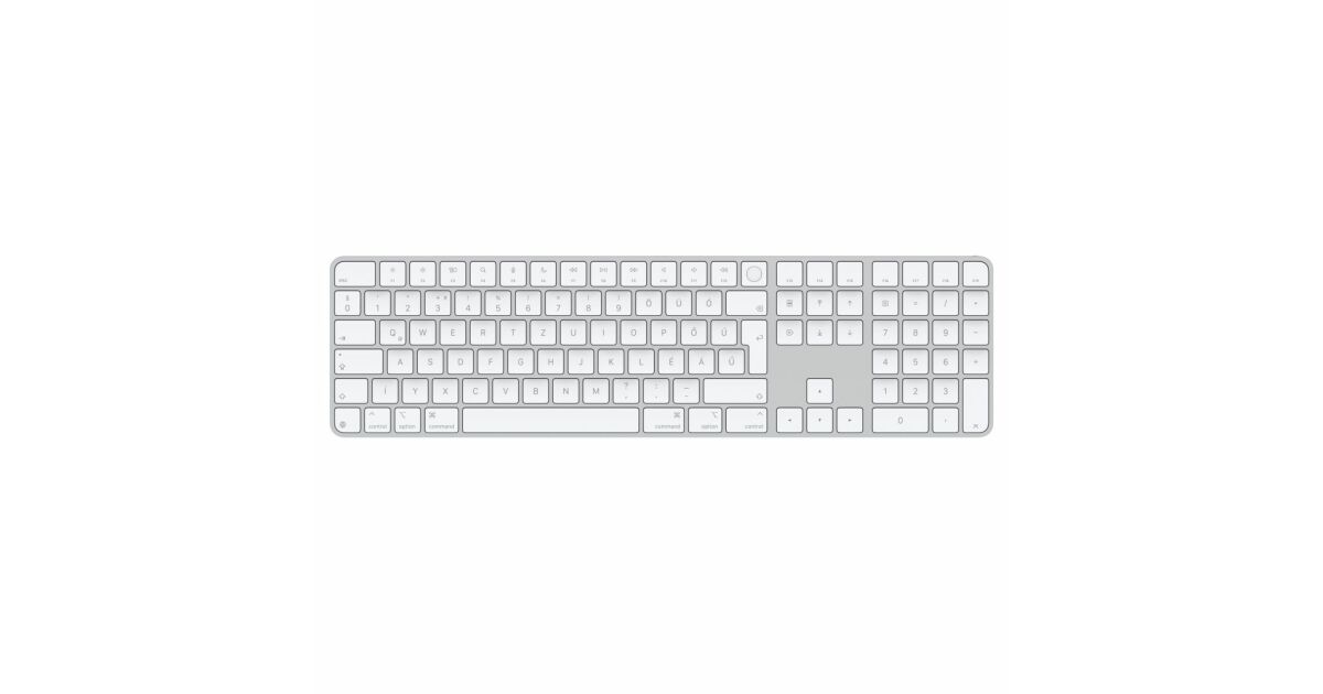 Apple Magic Keyboard (magyar, Touch ID, Numeric Keypad, bluetooth, 2024 ...