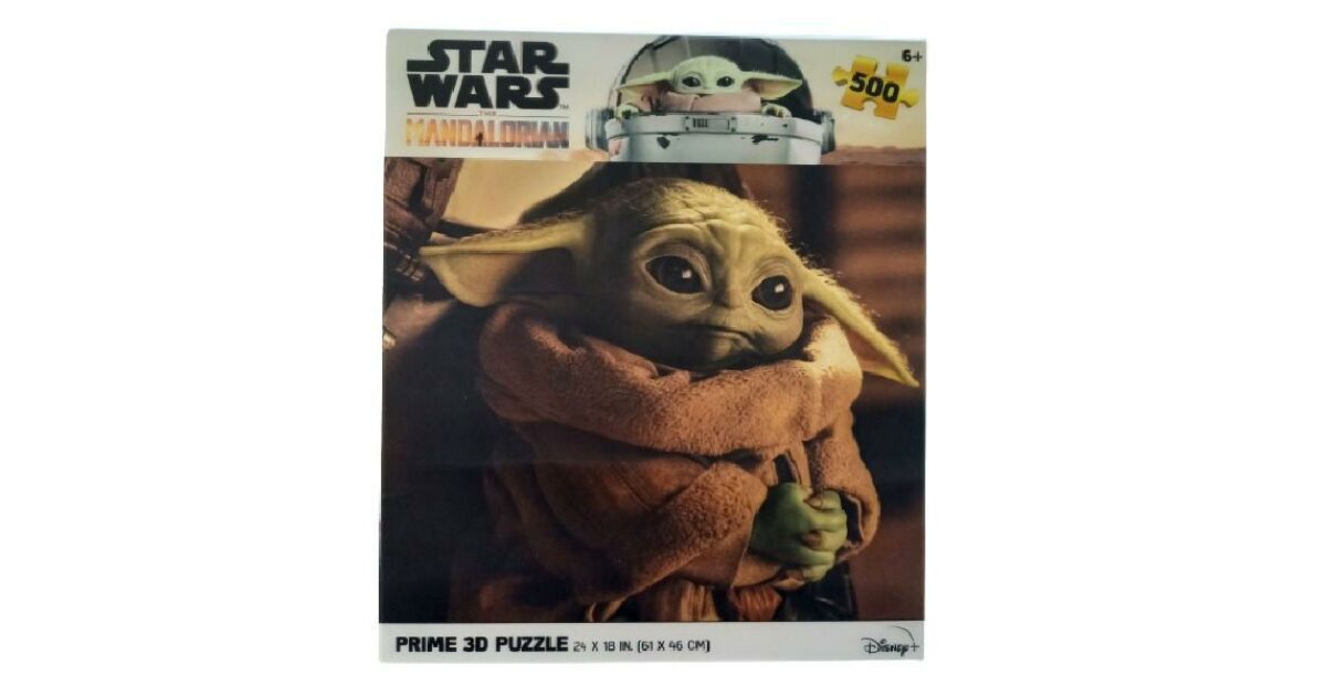 Csillagok háborúja, Star Wars The Mandalorian Yoda 3D puzzle, 500 ...