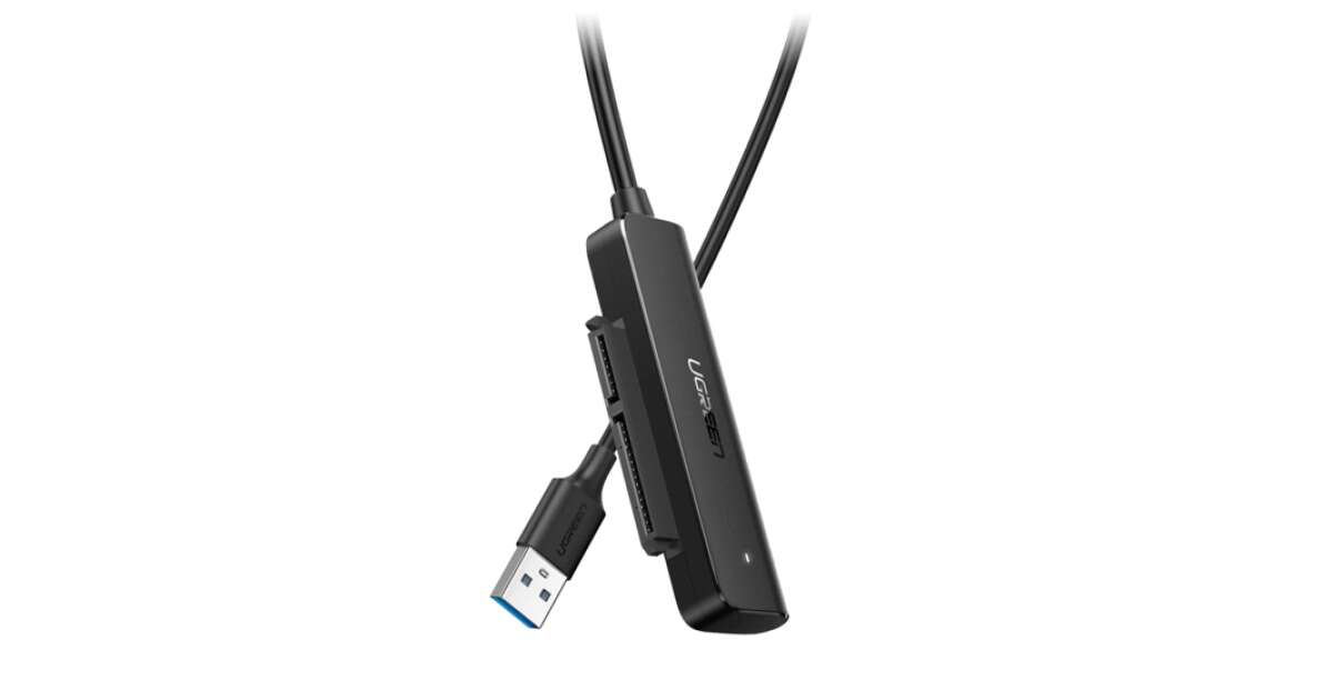 UGREEN USB adaptér pre SATA 2.5, 50 cm (čierny) | Pepita.com