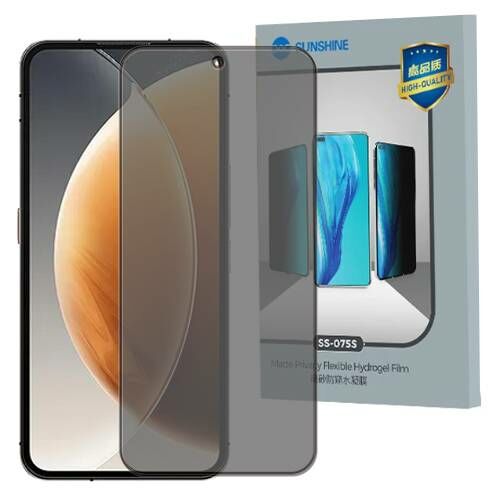 Oukitel WP210, SUNSHINE Hydrogel TPU képernyővédő fólia, Anti-Peep ...