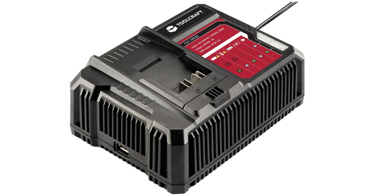 Toolcraft ALG-1802 / TAWB-200 akkumulátor töltő | Pepita.hu