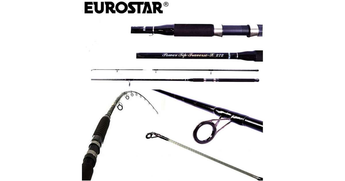 EUROSTAR EM90271 POW TIP TRAVERSE-X B100-150, harcsázó horgász bot ...