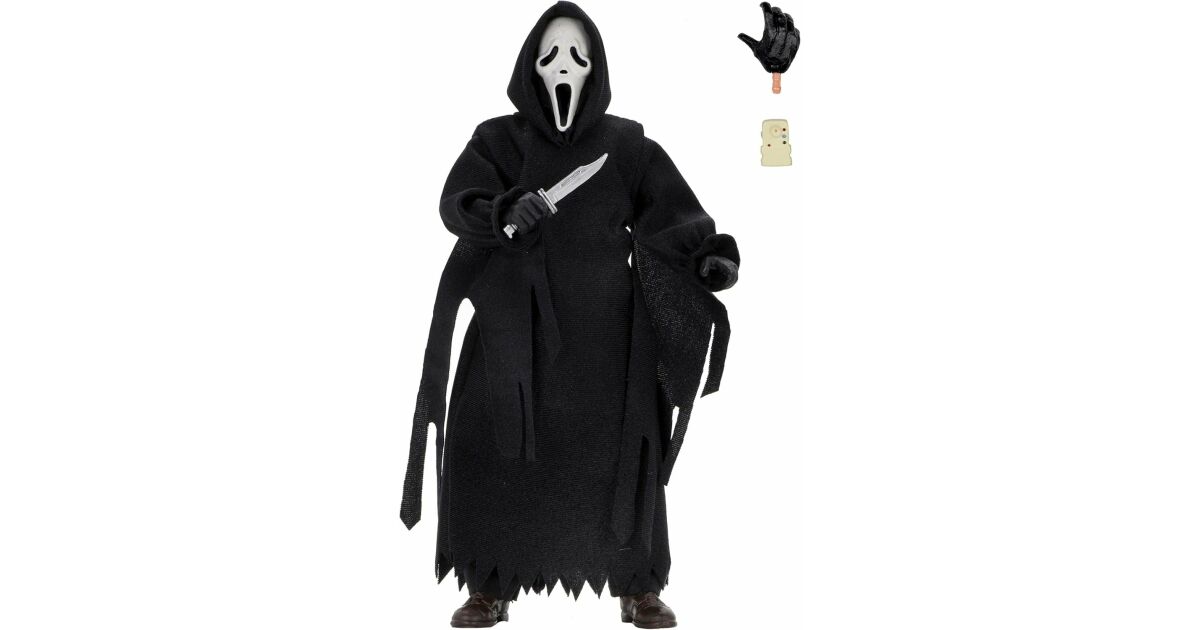 Ghost Face Clothed Action Figure (20 cm) – NECA Scream Series | Pepita.com