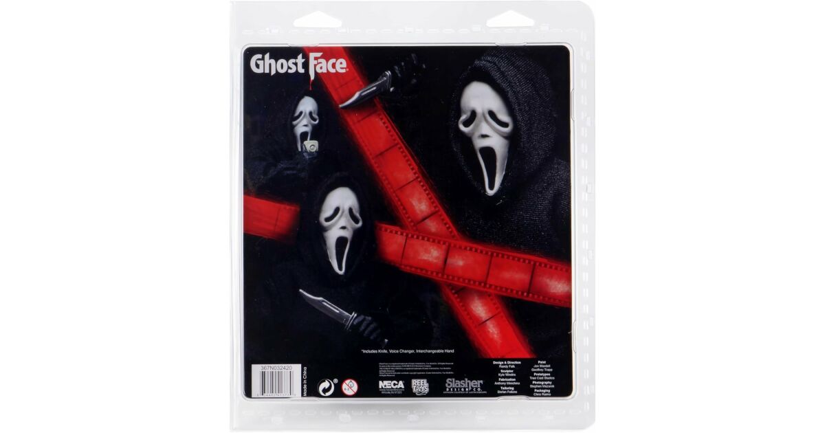 Ghost Face Clothed Action Figure (20 cm) – NECA Scream Series | Pepita.com