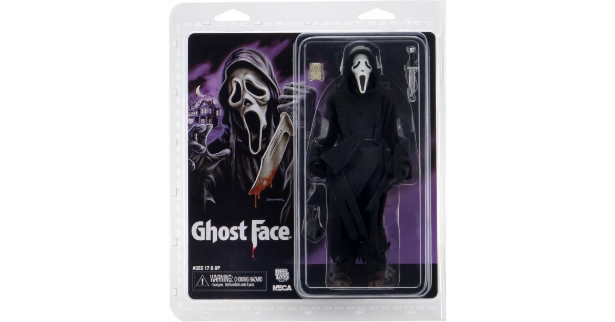 Ghost Face Clothed Action Figure (20 cm) – NECA Scream Series | Pepita.com