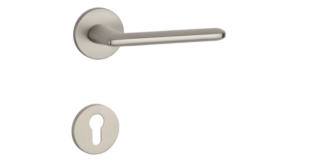 STILE AVA Rozetă rotundă R SLIM 7MM MSN - Nichel Satinat PZ | Pepita.com