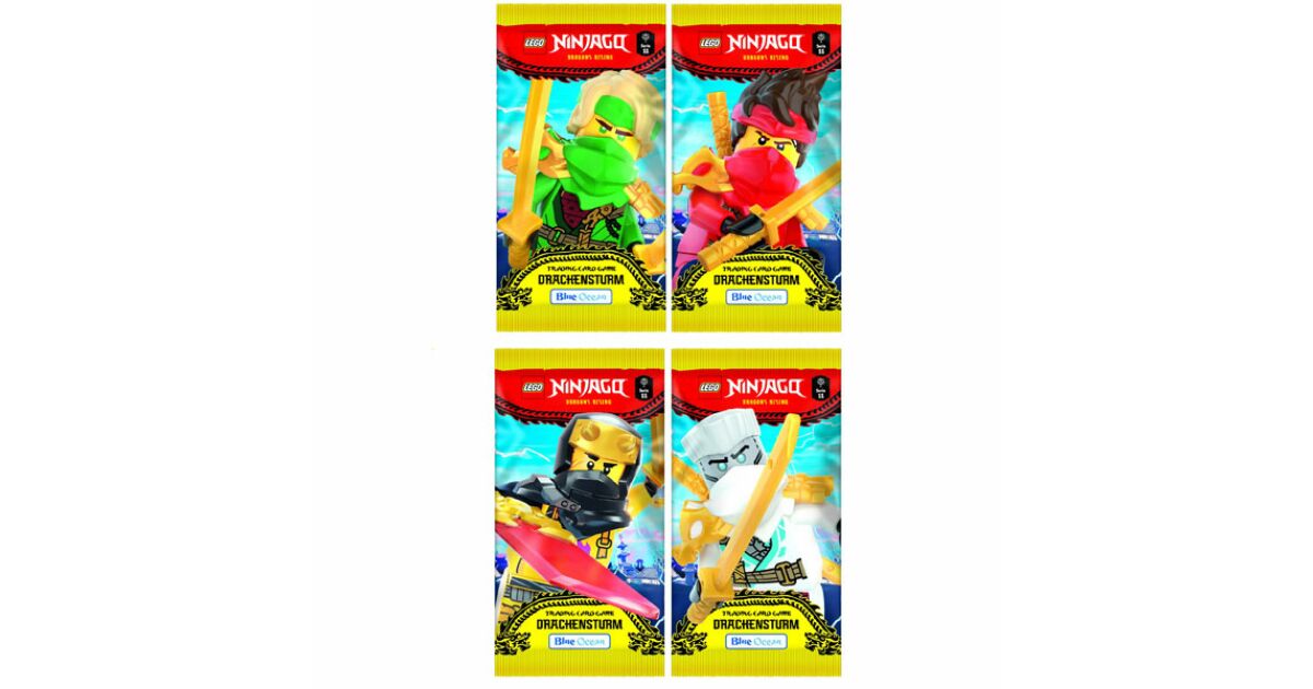 Zberateľské karty Blue Ocean Lego Ninjago Serie 11 Booster pack ...