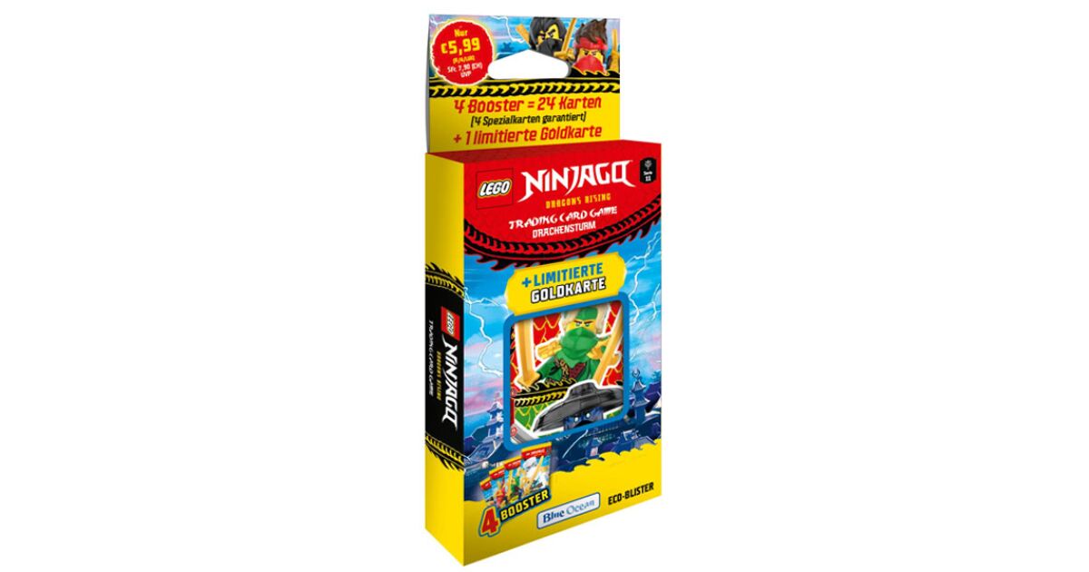 Zberateľské karty Blue Ocean Lego Ninjago Serie 11 Eco pack | Pepita.com