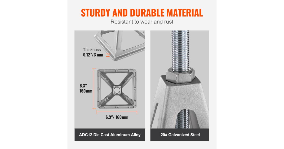 RV Stabilizer Jacks, Adjustable Height, Robust Aluminum Construction ...