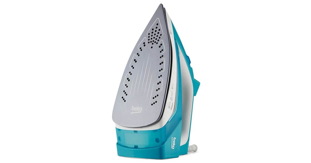BEKO SIM3122T Iron, 2200 W, 140 g/min steam boost, 240 ml, ceramic ...